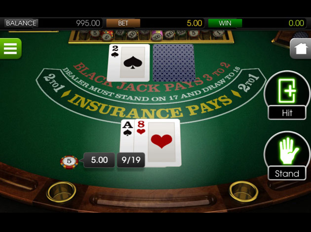 Play our American Blackjack casino table game | EddyVegas